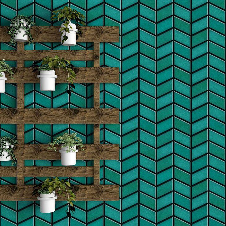 Teal Color Peel and Stick Wall Tile | Kitchen Backsplash Tiles ...